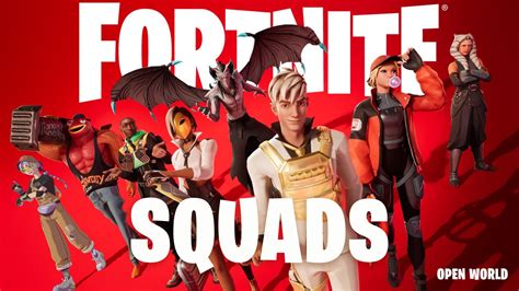Open World Squads 8255 5395 6606 By G1dds Fortnite Creative Map Code