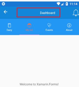 C How To Add Custom View In Center Of Toolbaritem From Renderer