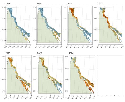 Degree Heating Weeks And Mass Coral Bleaching On The Great Barrier Reef