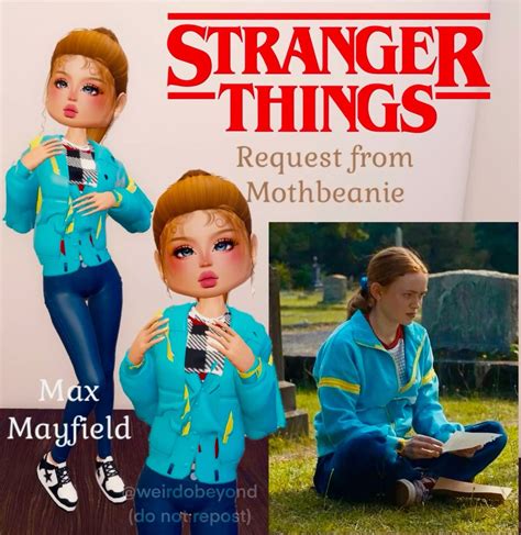 Max Dti Request From Mothbeanie Stranger Things Dress Golden