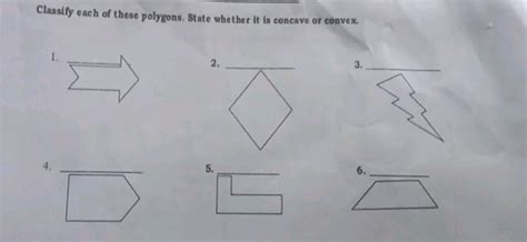 Classify Each Of These Polygons State Whether StudyX