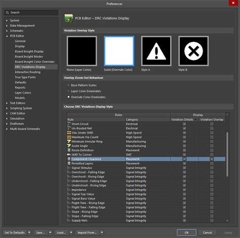 Regarding Altium Settings