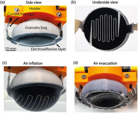 Structure Of The Gripper A The Gripper Consists Of A Silicone Balloon