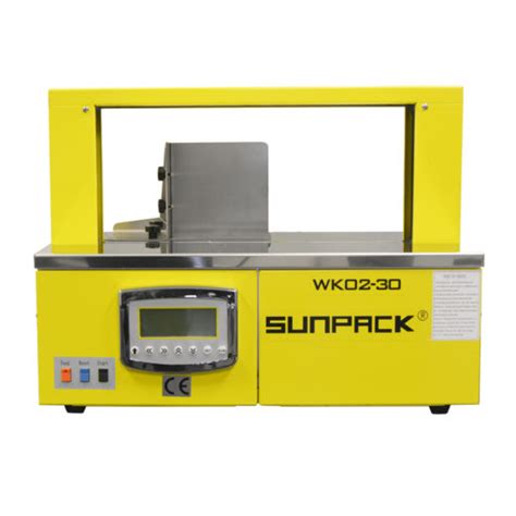 Sunpack Wk02 30 Strapping Banding Machine Table Top Model