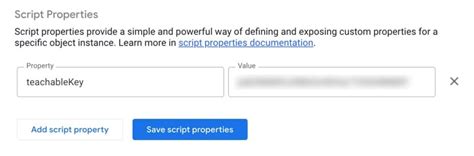 how to connect to the teachable api with apps script