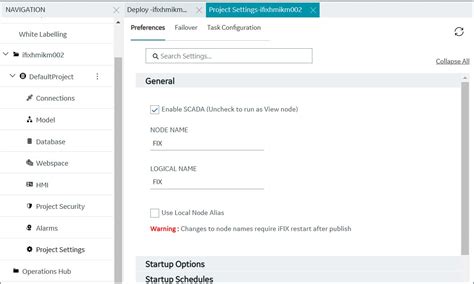 Overview Of Project Settings Configuration Hub 2023 Documentation