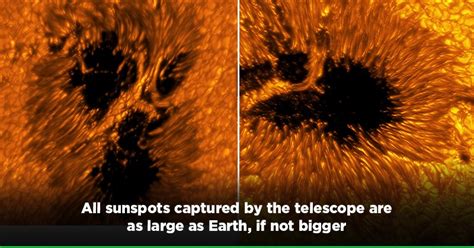 Earths Most Powerful Solar Telescope Shows Sunspots In Mind Numbing Detail