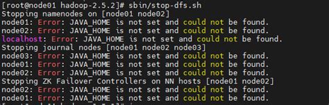 Hadoop 执行start Dfssh、stop Dfssh 报错处理 Houhuilin 博客园