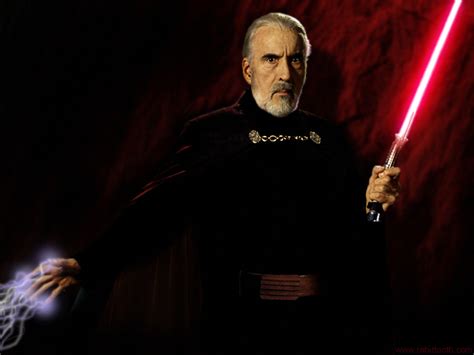 Count Dooku Christopher Lee Wallpaper 2509347 Fanpop