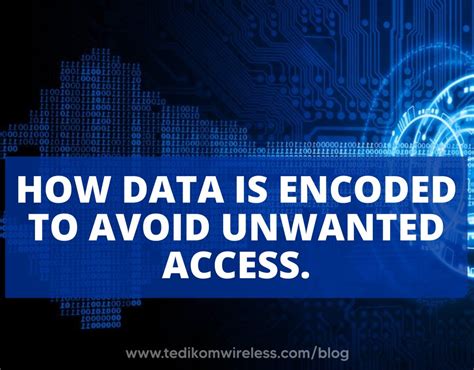 How Data Is Encoded To Avoid Unwanted Access Tedikom Blog