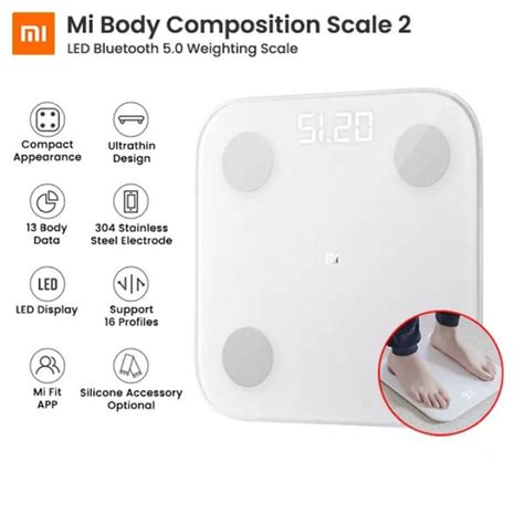 XIAOMI Mi Body Composition Scale 2 Price in Bangladesh