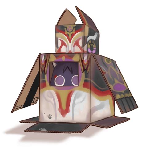 Scaramouche Scaramouche Cardboard Box Gundam And Scaramouche