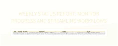 Maximize Efficiency With Weekly Progress Tracking Streamline Workflows
