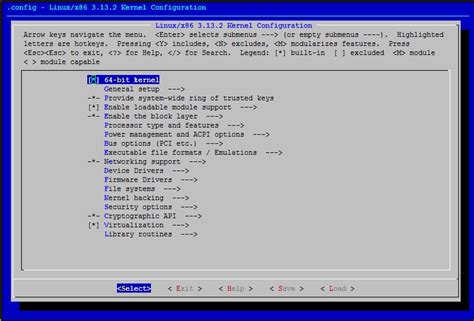 Linux 内核编译步骤及配置详解 想想宝宝 博客园