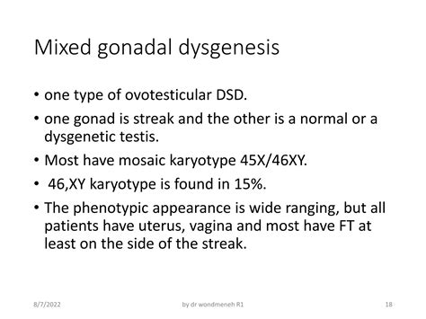 Disorders Of Sexual Developmentpptpptx