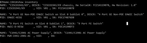 Solved Configure Hwic And Ehwic In Same 1941 Router Cisco Community