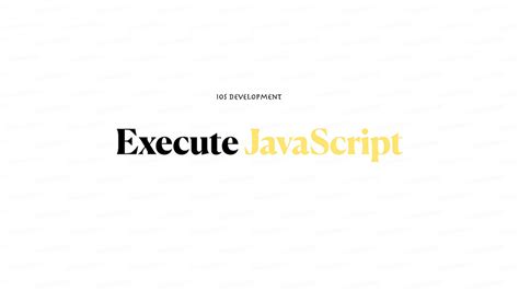 ios development swift how to execute custom javascript using webkit