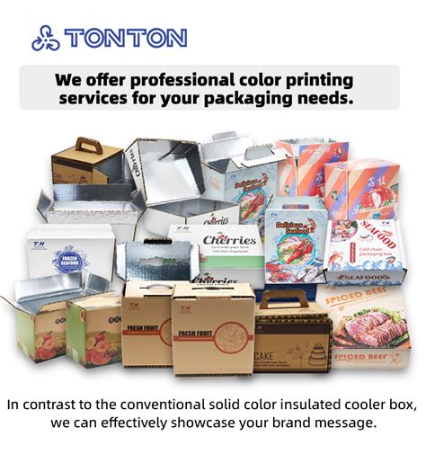 Frozen Food Boxes Packaging For Meat Cakes Pizza Shrimp Seafood Chicken
