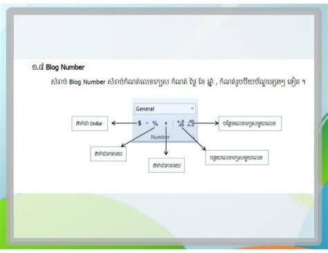 excel presentation in khmer language