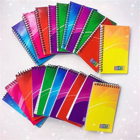 10pcs Hots Brand Pocket Notebook Memo Notebook Tickler Small Notebook [ Gm Go Shop