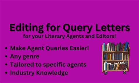 Edit Your Literary Agent Query Letter By Lilliannnngrace Fiverr