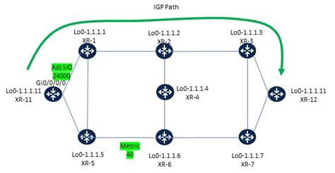 Segment Routing Ti Lfa Adjacency Sid Protection Mplsvpn Moving