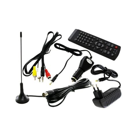Портативен телевизор Perfect Tv 14 Inch 12 220v Цифров тунер Dvb T2