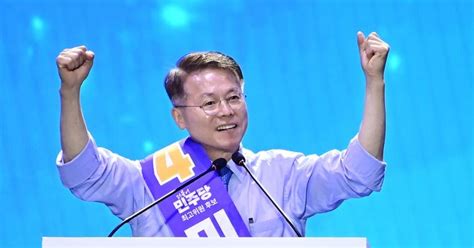 지지 호소하는 민형배 더불어민주당 최고위원 후보