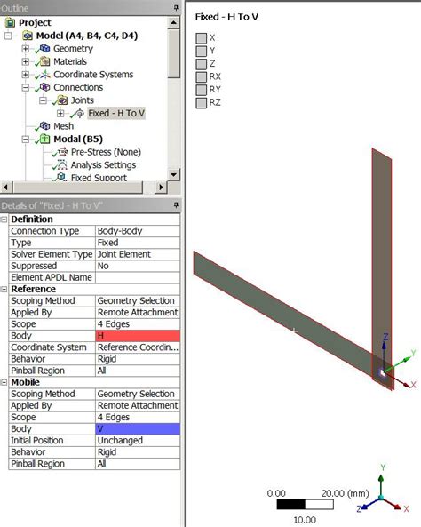 Beam Joints Ansys The Best Picture Of Beam