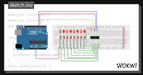 REGISTER INFORMATIKA JEREMY Wokwi ESP32 STM32 Arduino Simulator