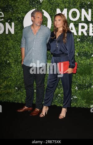 Fabrice Deville and Mélanie Maudran attend the Un Si Grand Soleil