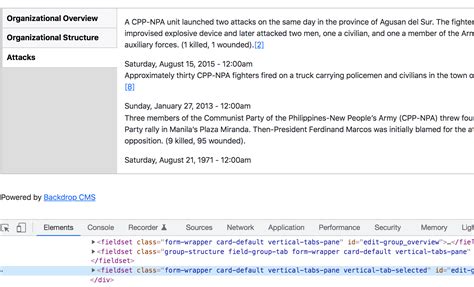 Bug In Vertical Tabs Classes Issue Backdrop Contrib Bootstrap Lite GitHub