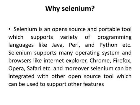 Ppt Selenium Training In Chennai Powerpoint Presentation Free Download Id7549245