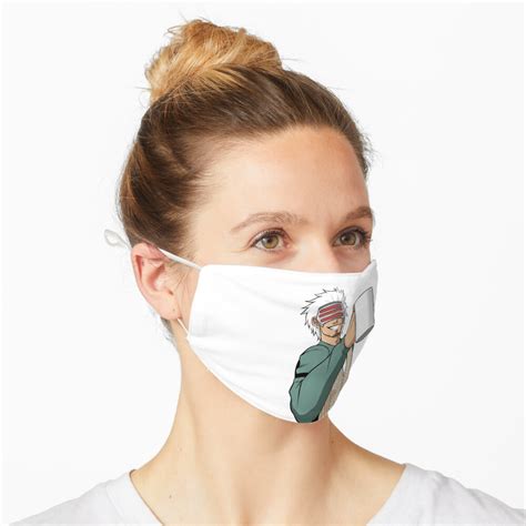 Ace Attorney Godot Mask By Woodengear Redbubble