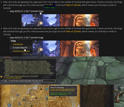 You Can Get Easily Get In Game Map Pin From Coordinates Linked On