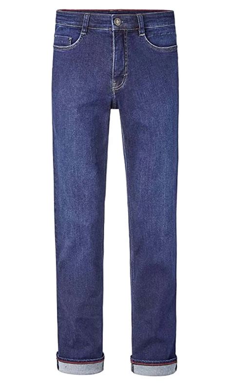Paddock`s Herren Jeans Ranger Slim Fit Blau Blue Rinse Soft Use