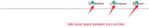 Add Space In The Icon And Text At The Velocity Front Page · Issue