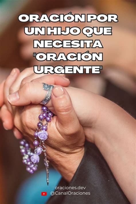 OraciÓn Por La Salud De Un Hijo Artofit