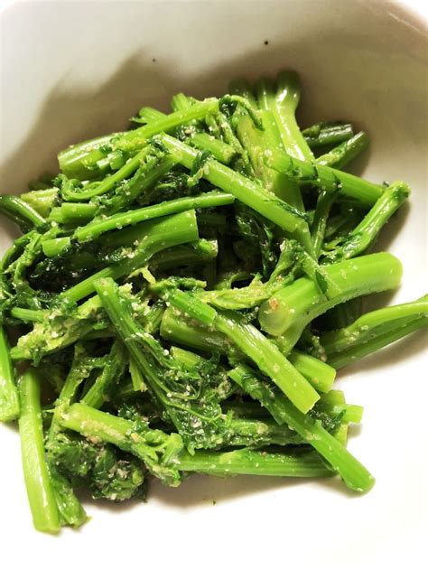 ばあばのレシピ 冬菜の芥子和え By 食は天なり 【クックパッド】 簡単おいしいみんなのレシピが355万品