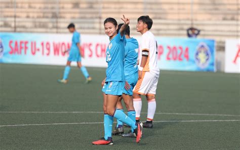 Saff U 19 Womens Championship India Put 10 Past Bhutan
