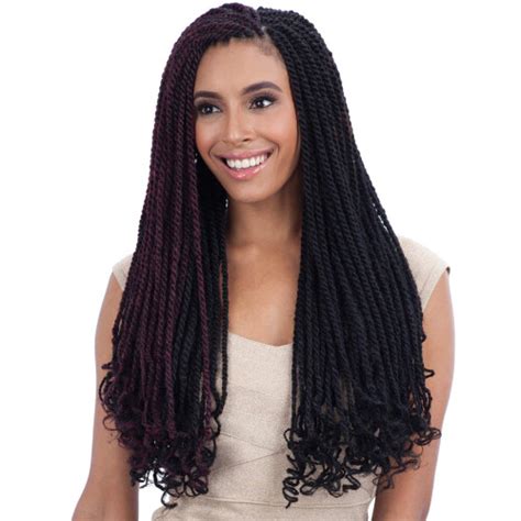 Freetress Equal Synthetic Hair Braids Double Strand Style Cuban Twist