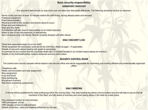 Security Training Module Ppt