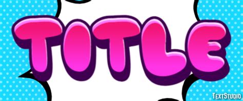 Title Text Effect And Logo Design Word