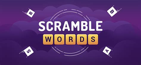 Play Scramble Words Usa Today
