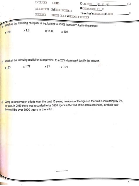P S Tutorial Grade 8th Ws1 Pdf