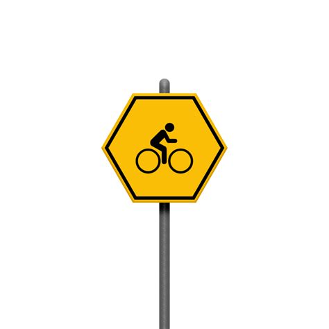 Placas De Sinais De Trânsito Em Suporte De Metal 16780004 Png