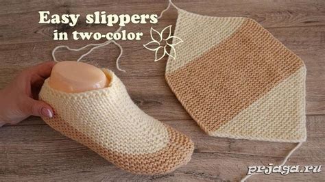 Легкие двухцветные следки спицами Описание Интересный контент в группе Сто тысяч узоров