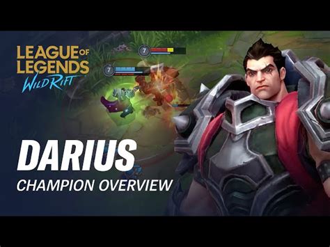Darius Build Guide Overview And Other Guides For Wild Rift