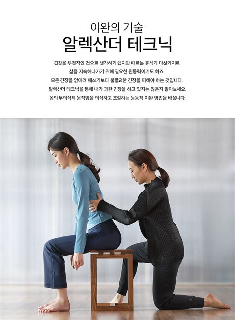 디자인하우스m 이완의 기술 알렉산더 테크닉