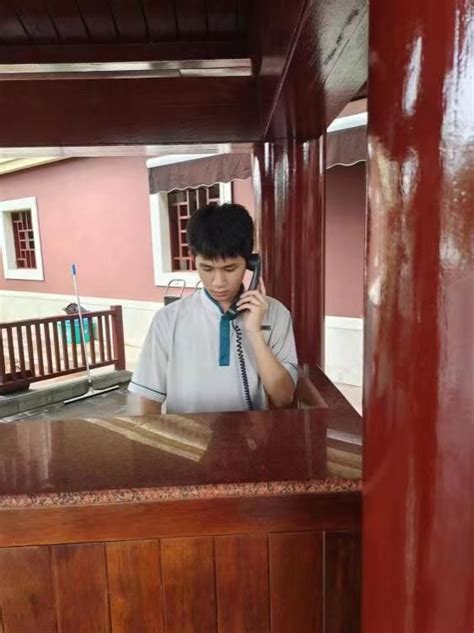 优秀实习生罗闯 酒店管理学院
